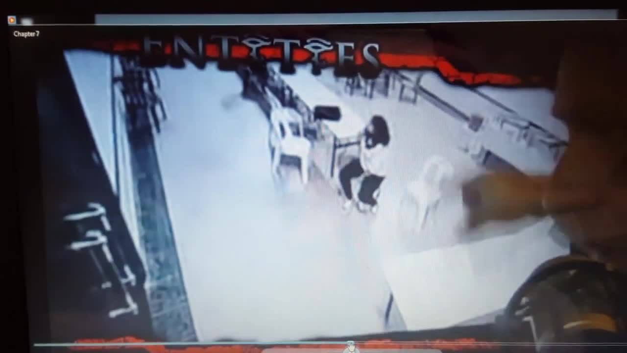 Ghost attacks woman. - iConnectFX™