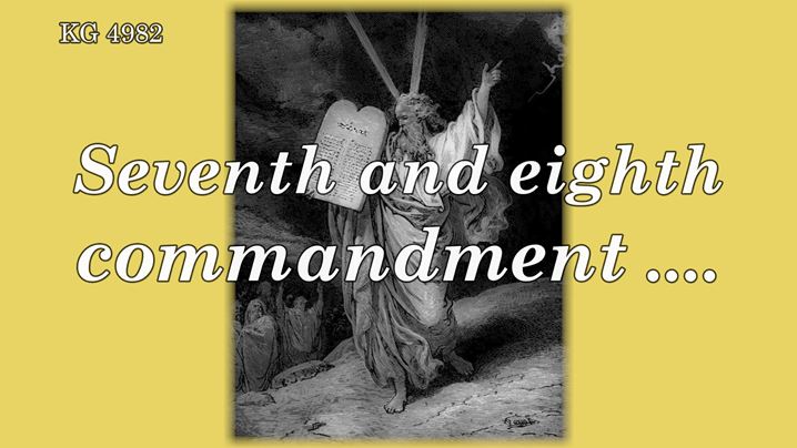 BD 4982 - SEVENTH AND EIGHTH COMMANDMENT .... - iConnectFX™