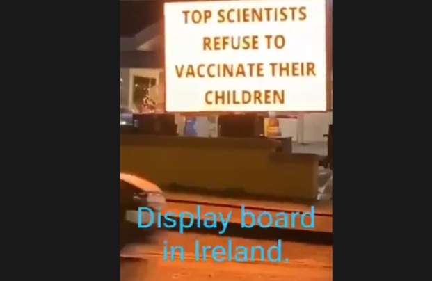 Ireland Billboard~ We need hundreds of these here in the U.S ...
