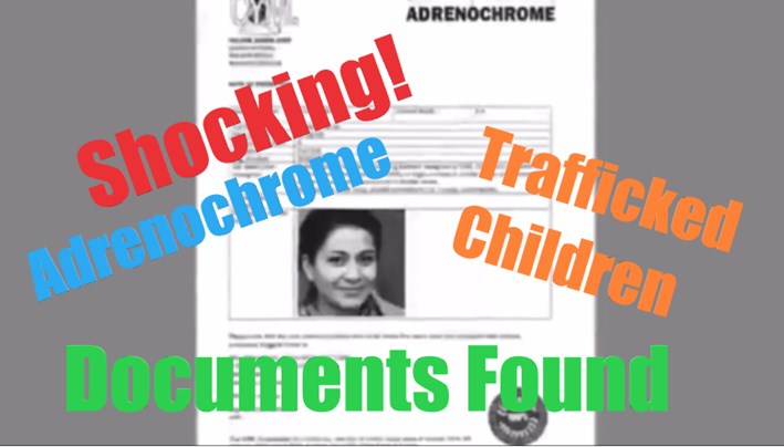 SHOCKING! FOUND DOCUMENTS REGARDING TRAFFICKED CHILDREN & ADRENOCHROME ...
