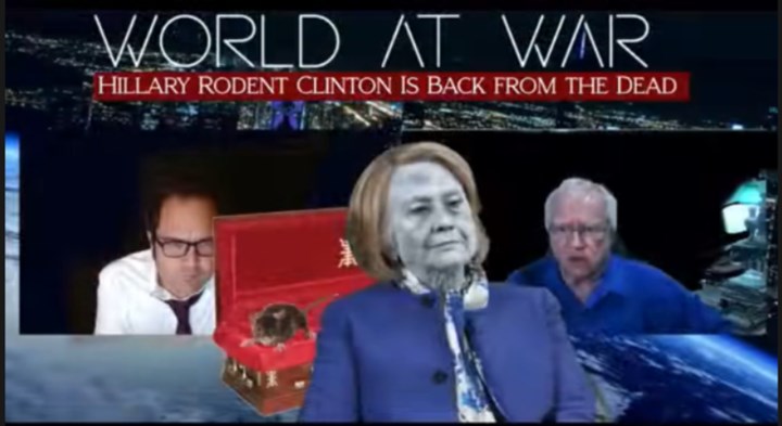 Hillary Rodent Clinton Is Back From The Dead!! Dean Ryan & Jim Fetzer ...